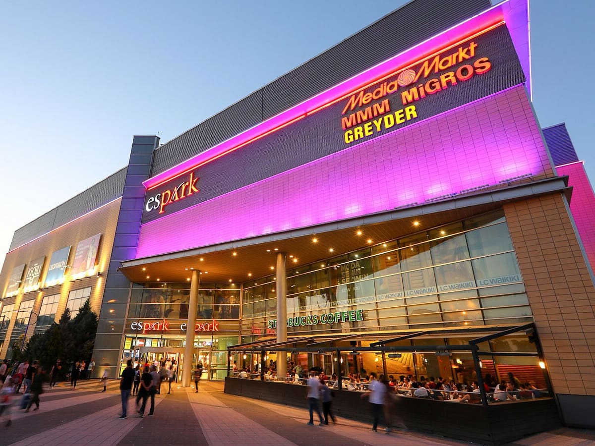 Espark AVM Mağazalar ve Restoranlar - Eskişehir